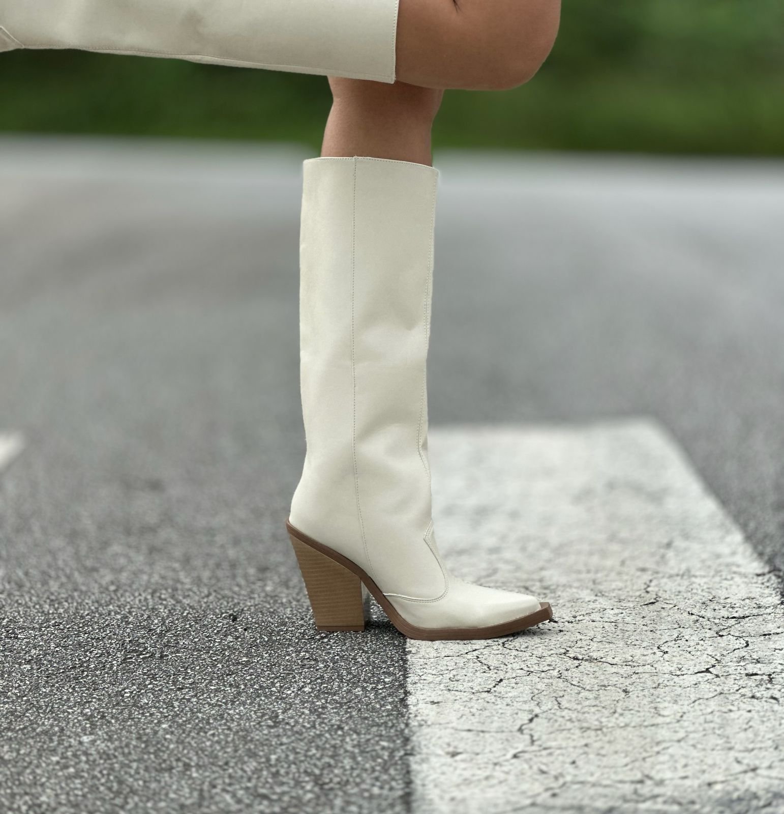 Bota Jessica Napa Off White