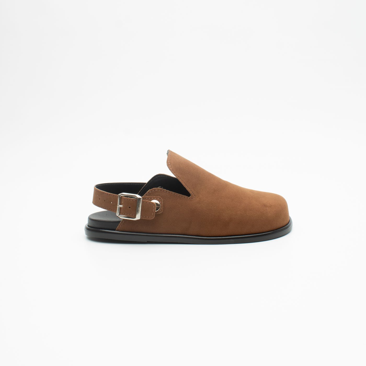 Clog Brenda 3 em 1 Camurça Caramelo